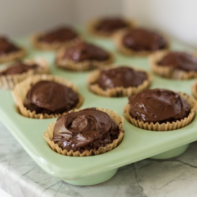 Celebrate with deliciously moist vanilla cupcakes with decadent ...
